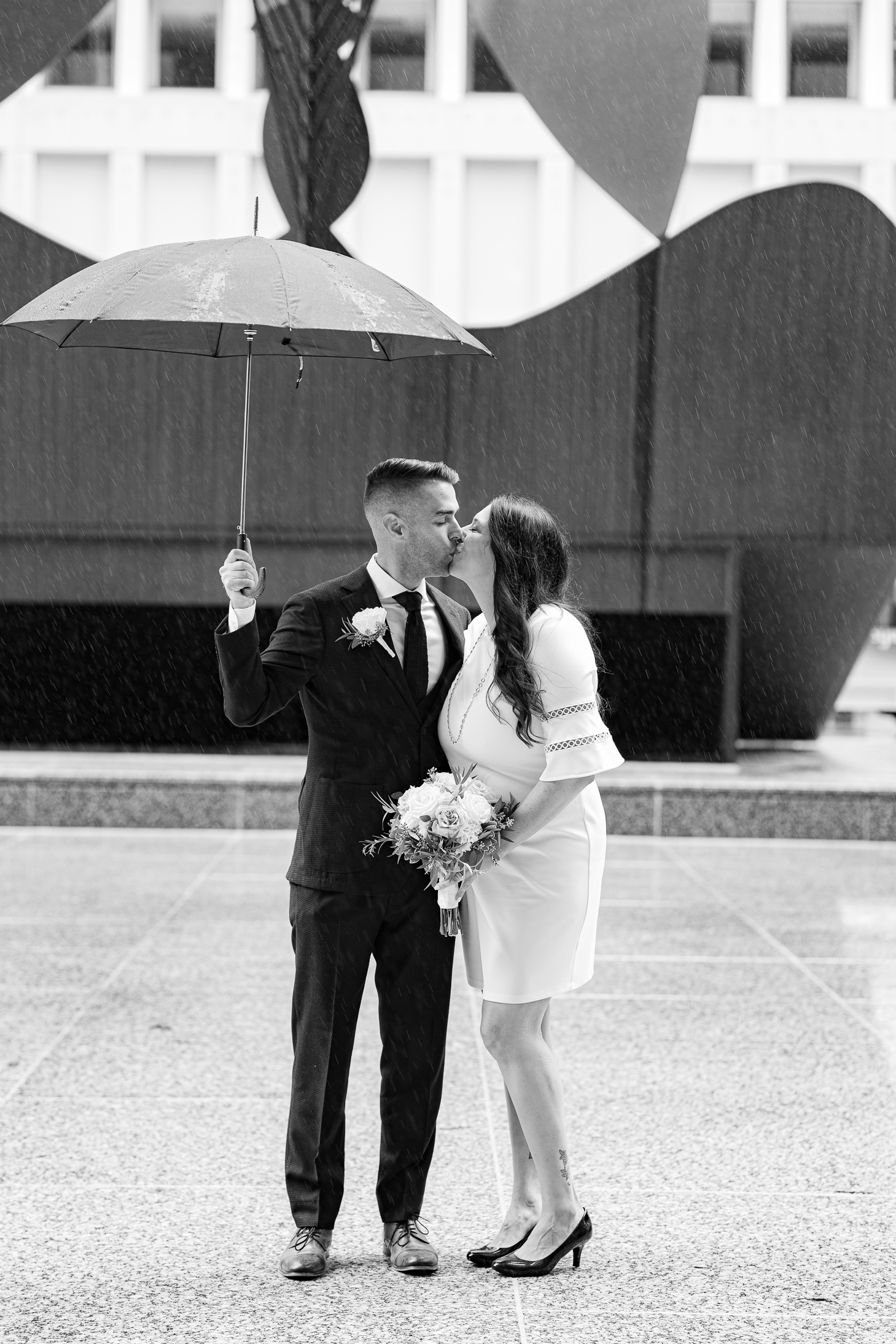 Krista & Neil's Courthouse Wedding - katescottphotography.net