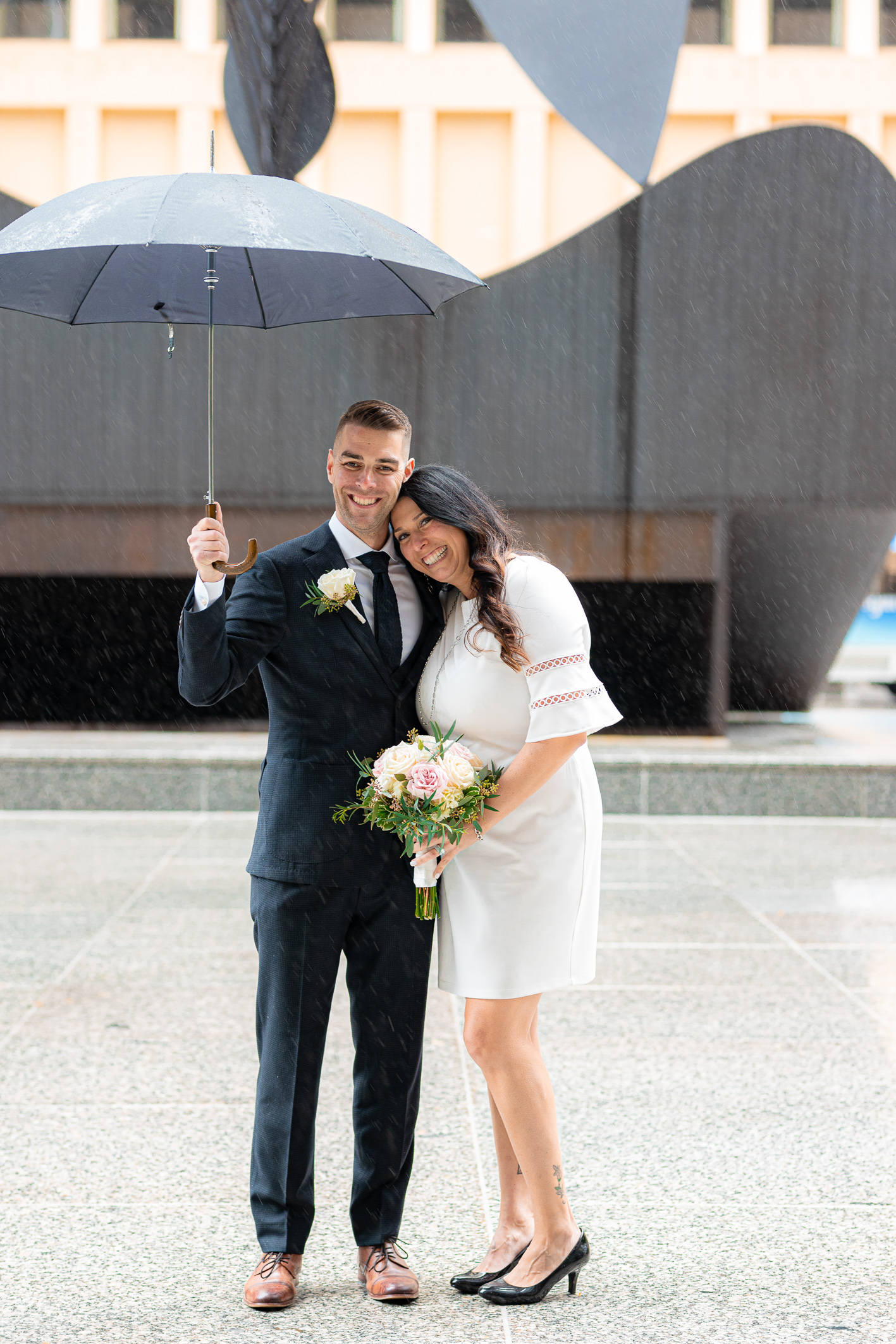 Krista & Neil's Courthouse Wedding - katescottphotography.net